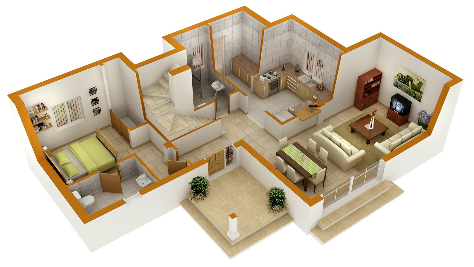 3D Floor Plans / 3DM Digital – 3D Renderings & Animations