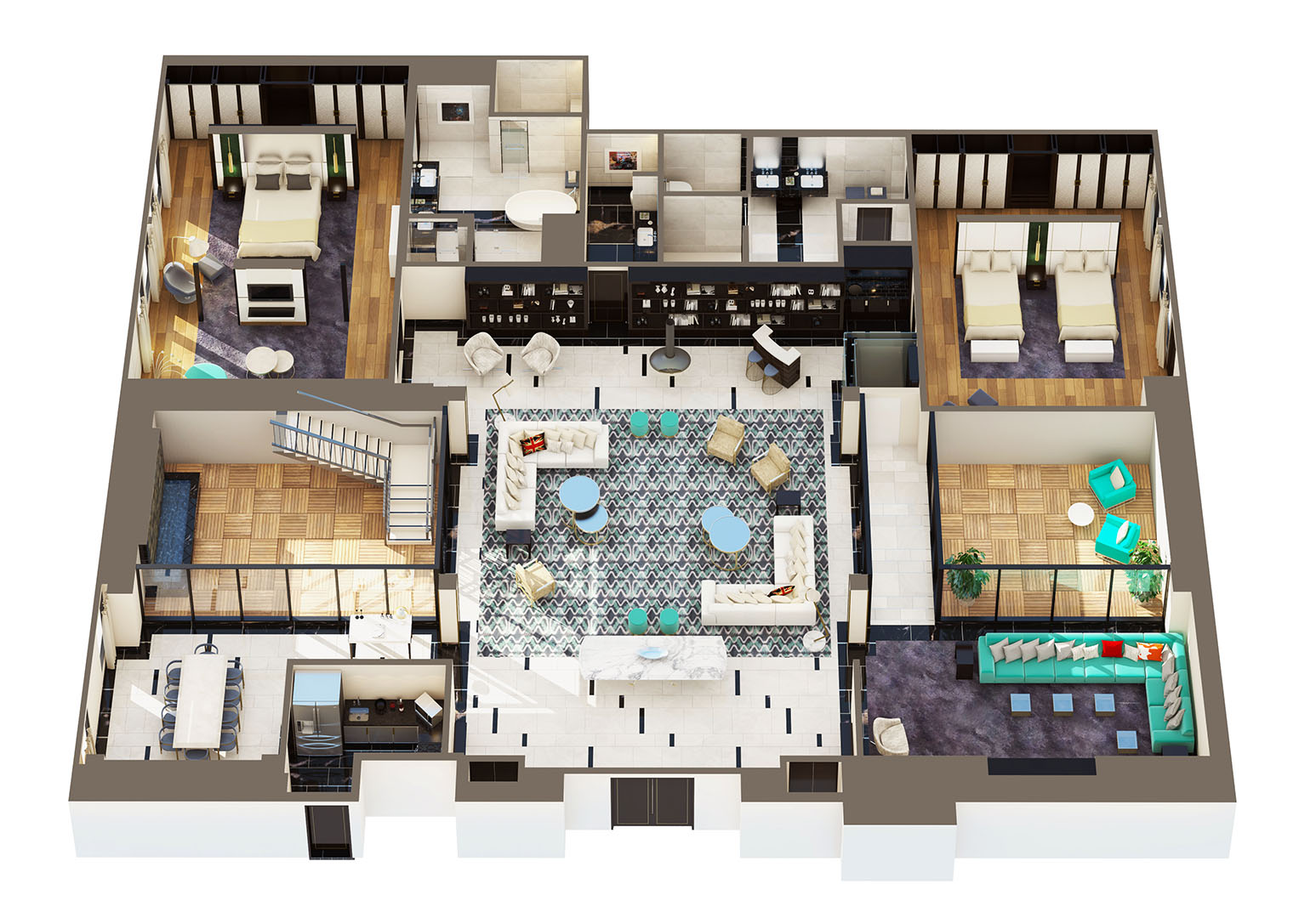 3D Floor Plans / 3DM Digital – 3D Renderings & Animations