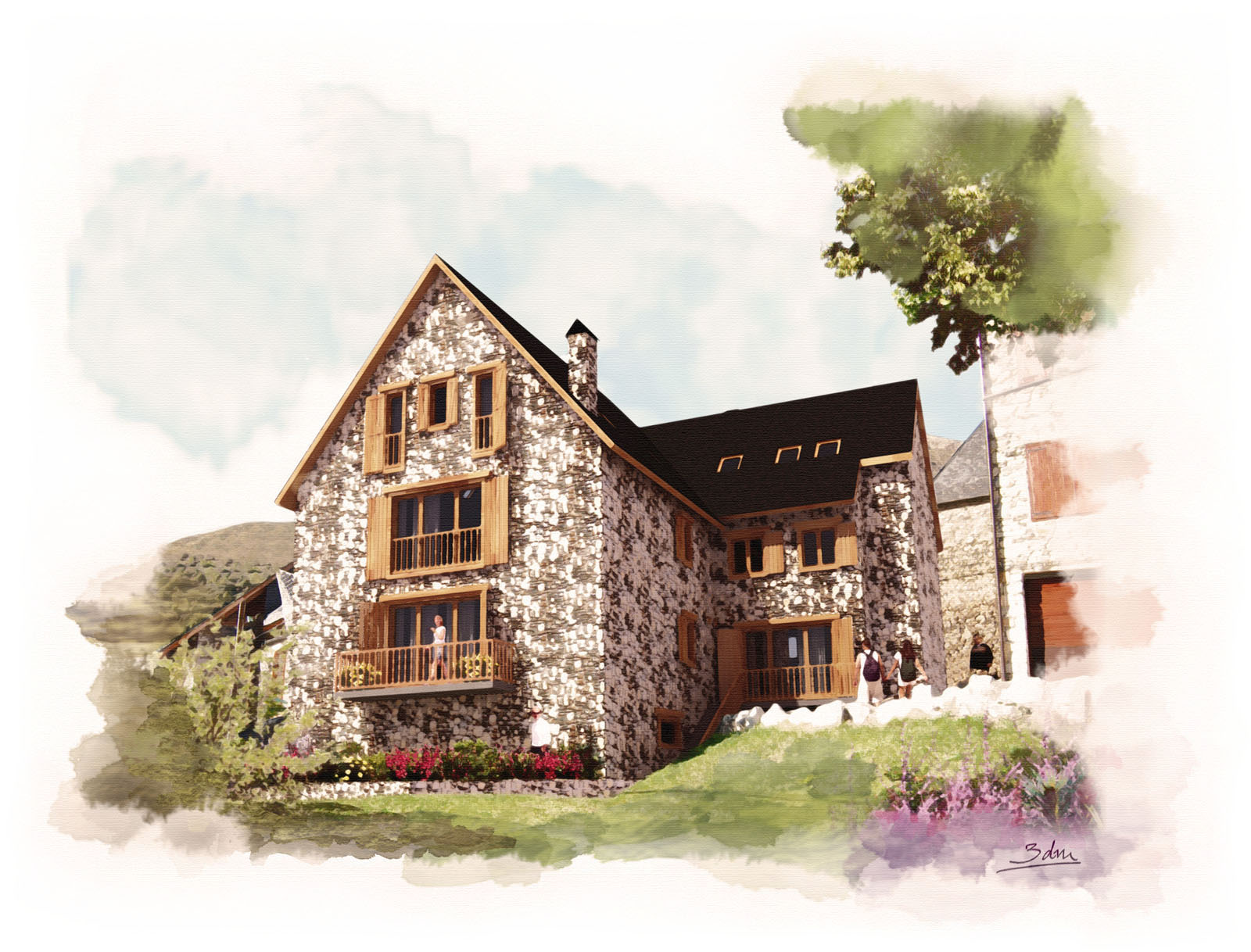 Watercolors / 3DM Digital – 3D Renderings & Animations