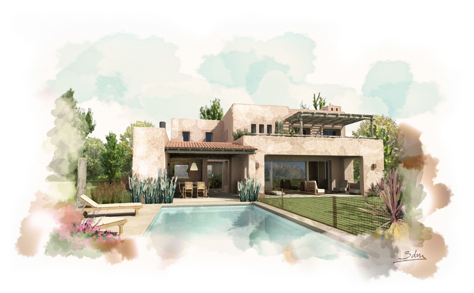 Watercolors / 3DM Digital – 3D Renderings & Animations